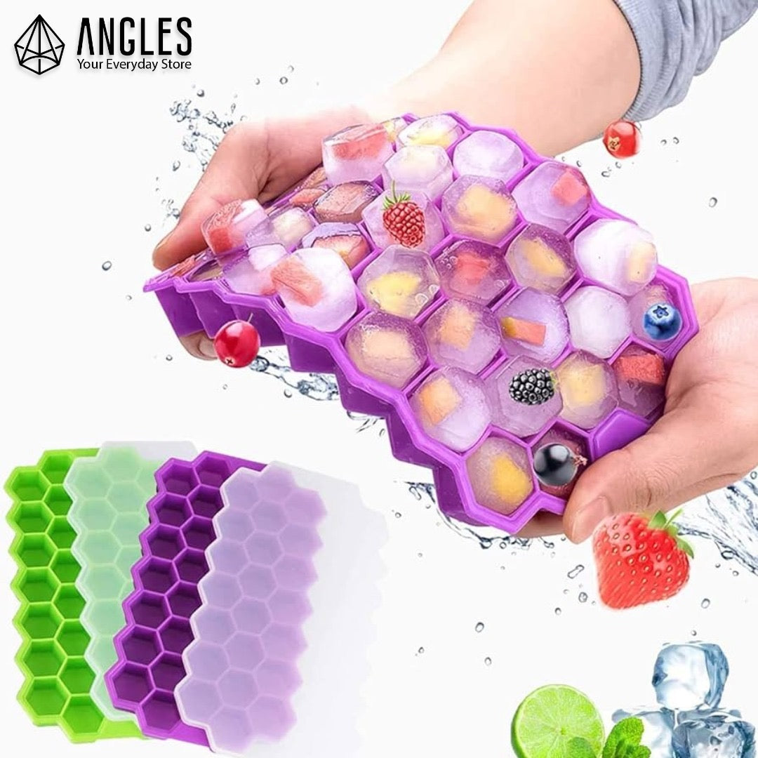 Honey Comb Ice Tray in Lebanon – Create Beautiful Hexagonal Ice Cubes ...