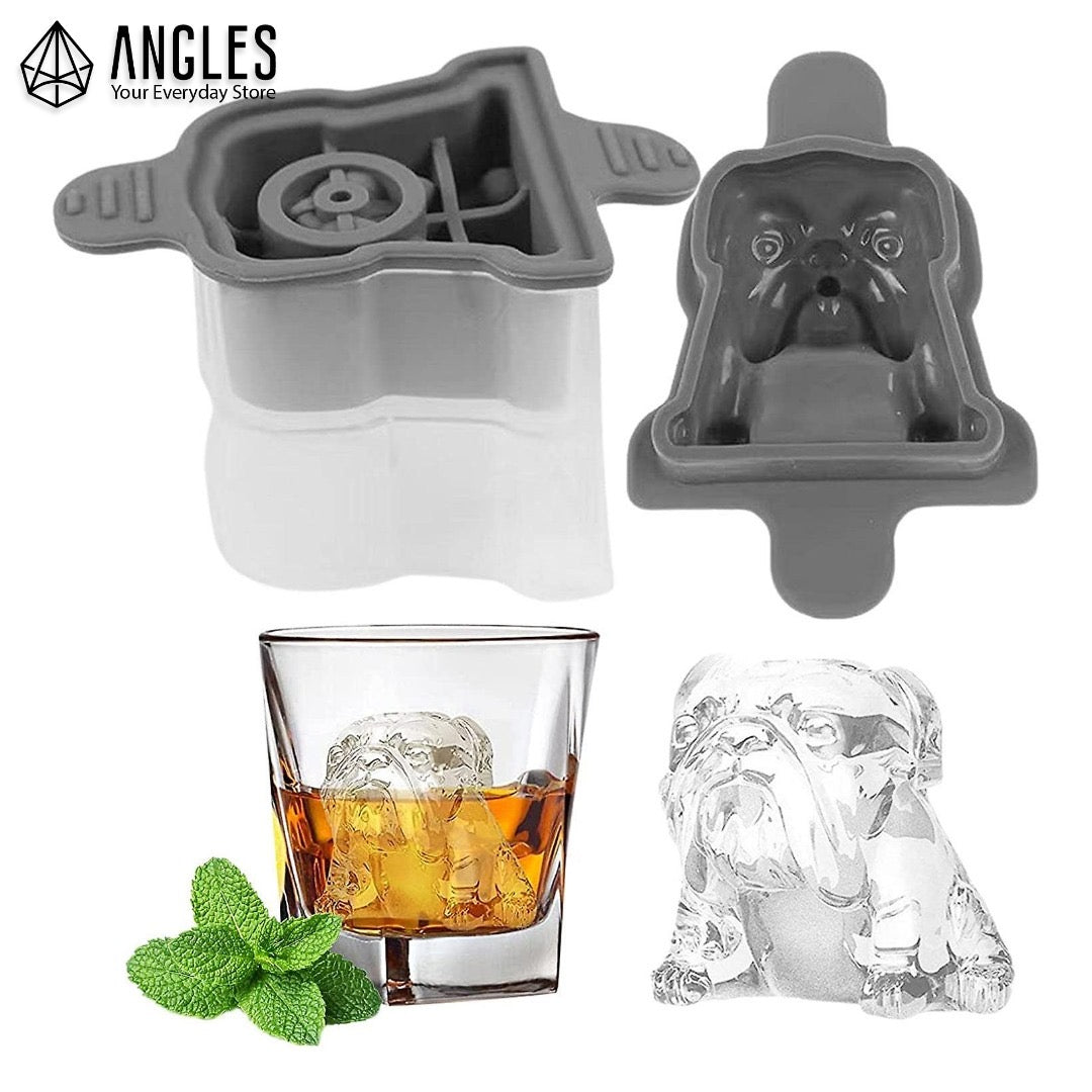 Bulldog Ice Mold – Fun and Detailed Bulldog-Shaped Ice in Lebanon ...